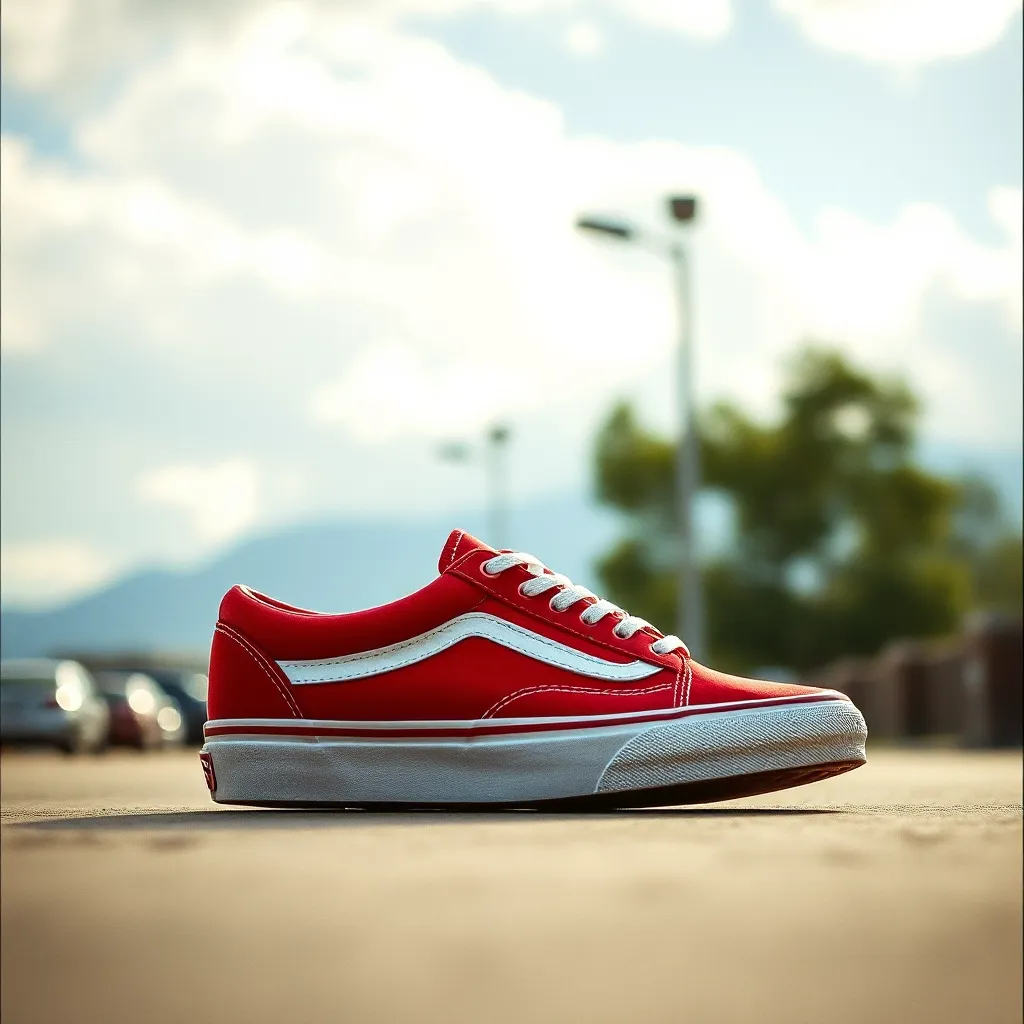 The All-Red Vans Old Skool: Style and Significance