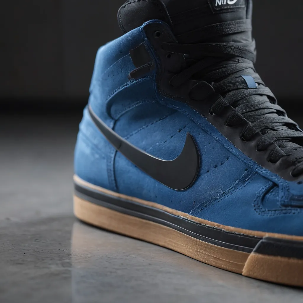 An In-Depth Look at Blue Black Nike Skate Shoes