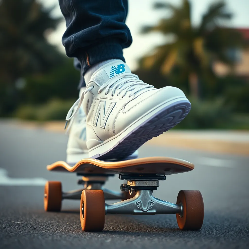 The Impact of All White New Balance Shoes in Skate Culture