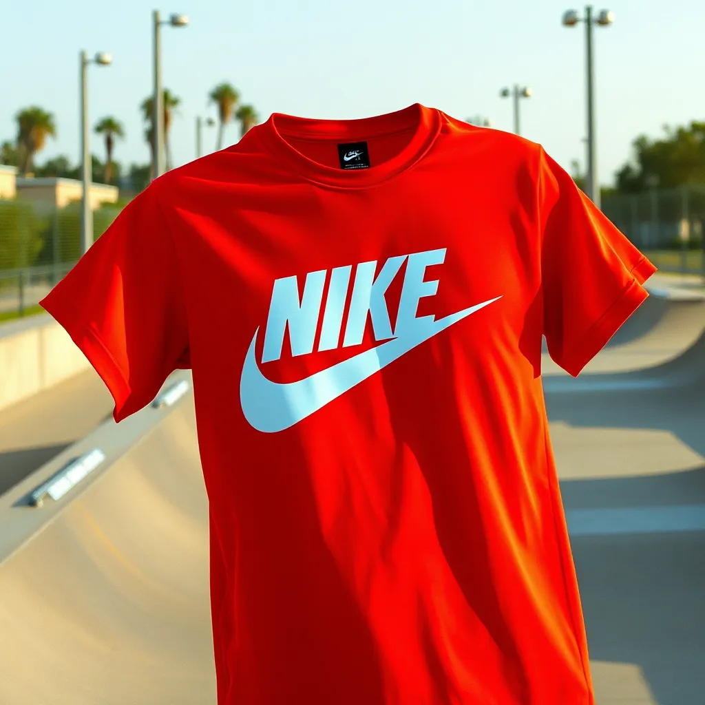 The Role of Red and Blue Nike Shirts in Skate Culture